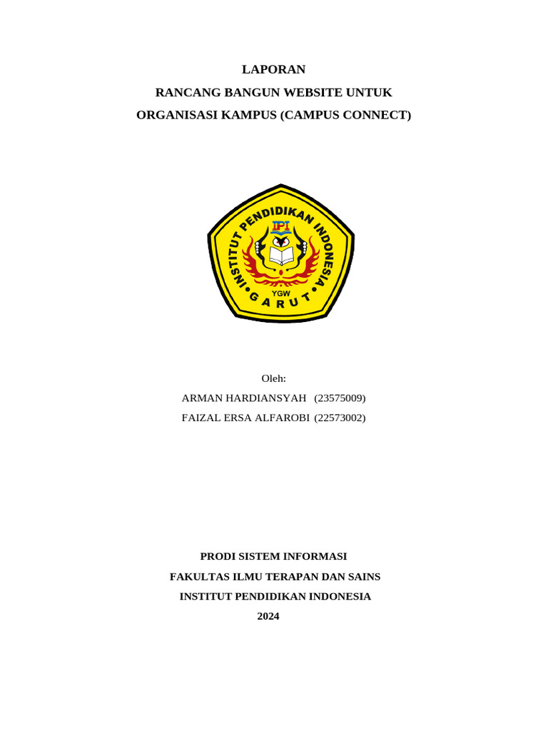 Rancang Bangun Website Organisasi Kampus | PDF | Bisnis | Komputer