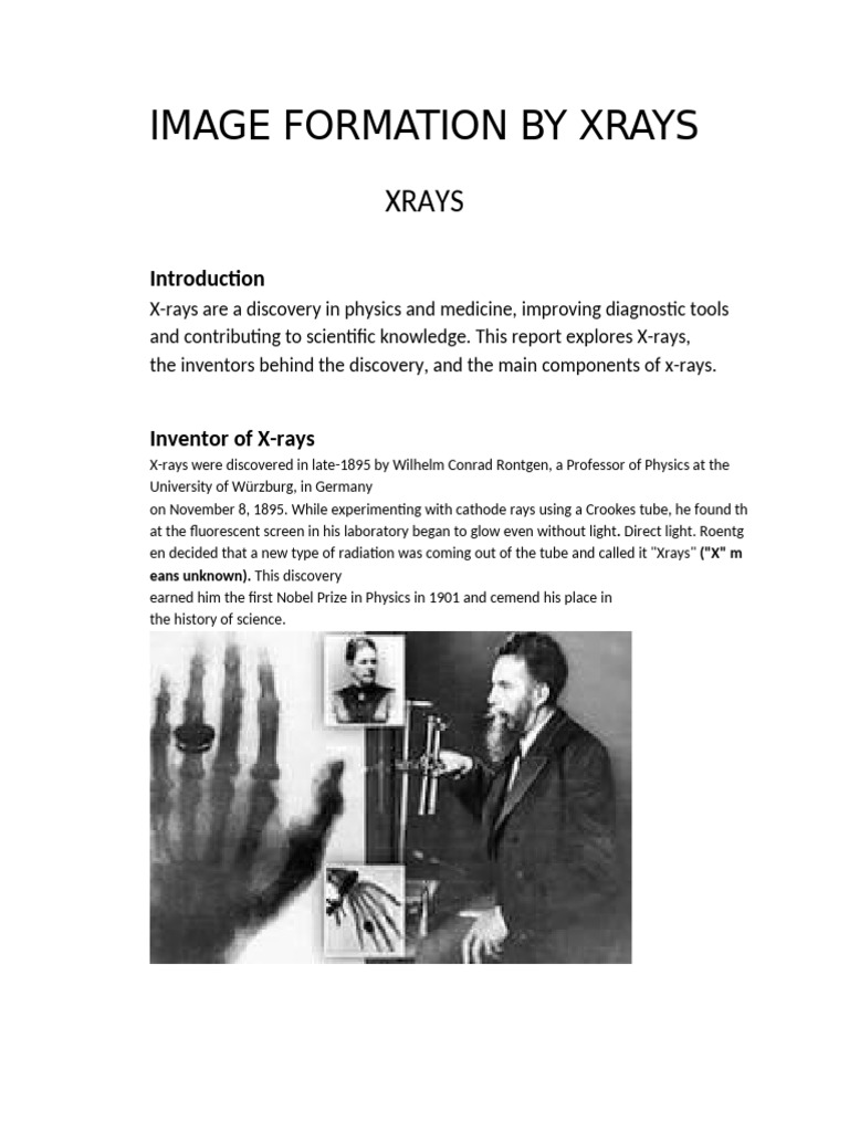 IMAGE FORMATION BY XRAYS - SK | PDF | Mammography | Angiography