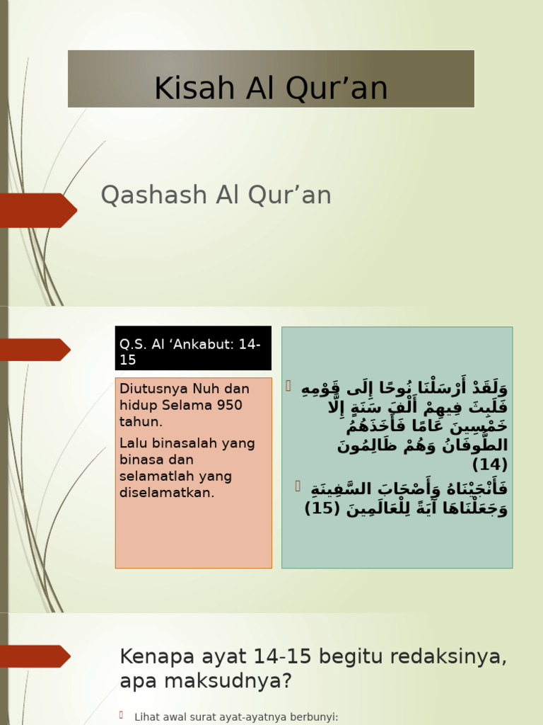 Kisah Al Qur'an | PDF