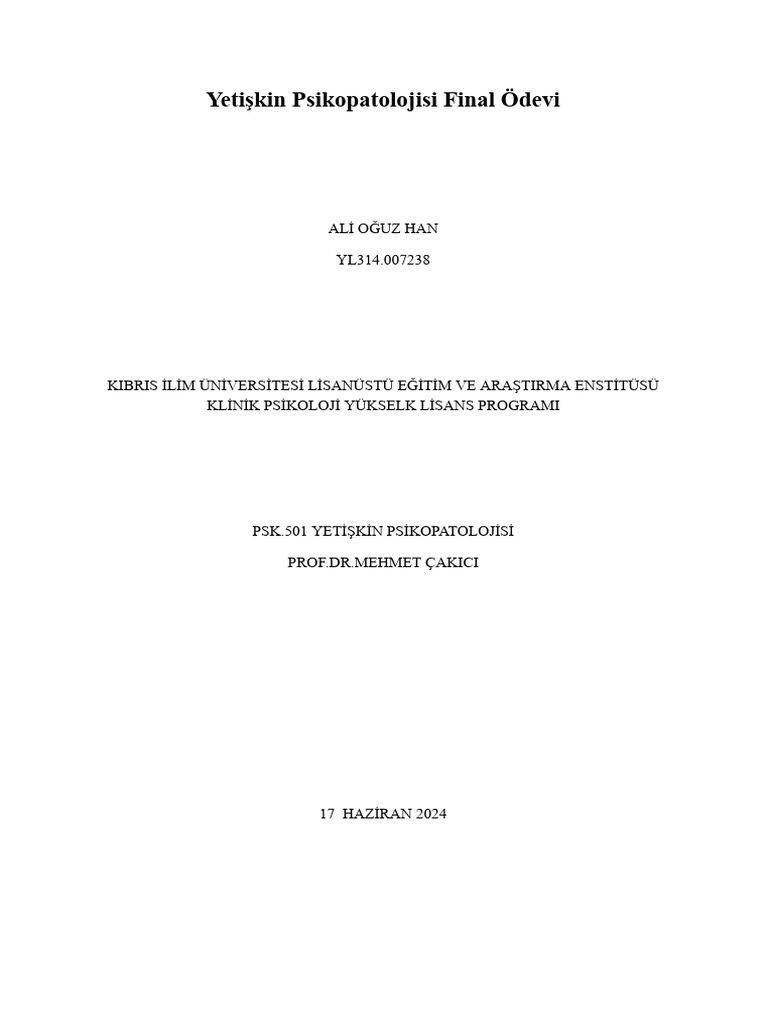 1-2 ödev tamamı ALİ OGUZ HAN | PDF