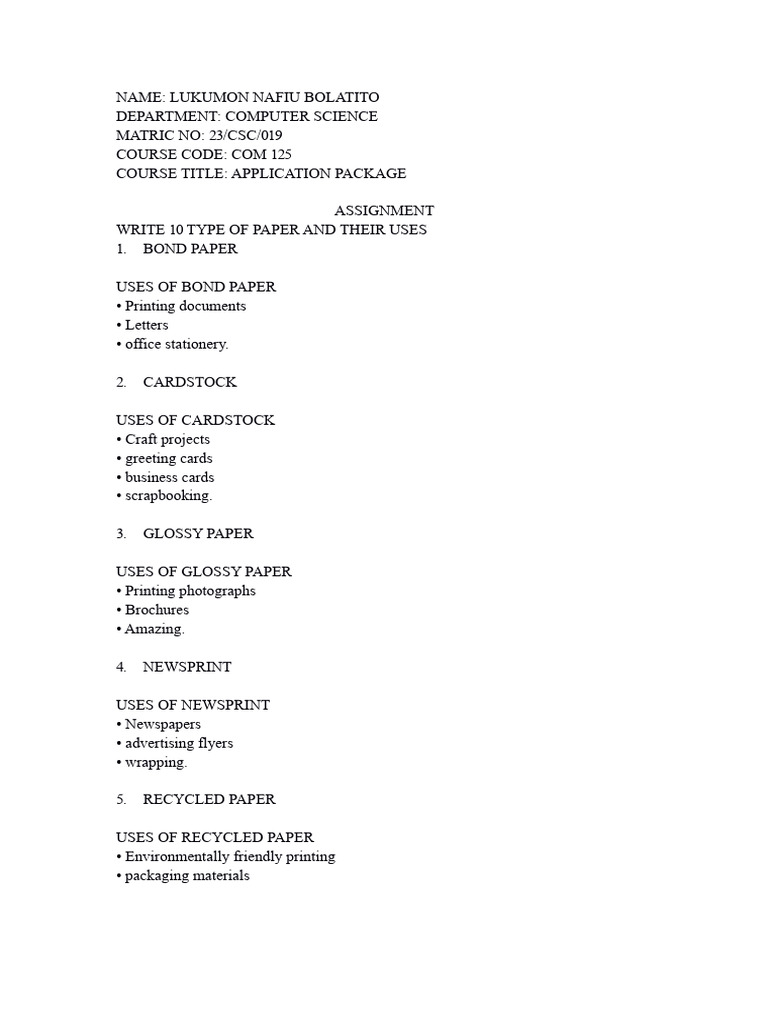 App Assi 2 | PDF | Home & Garden