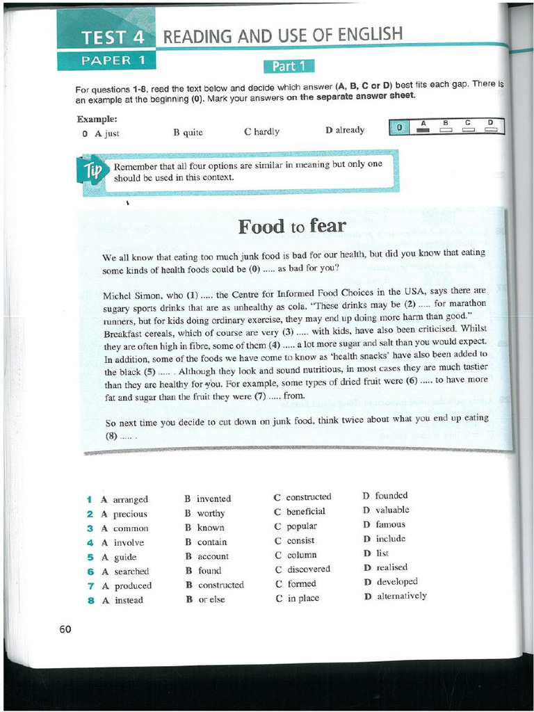 2014 fce-TEST 4 | PDF