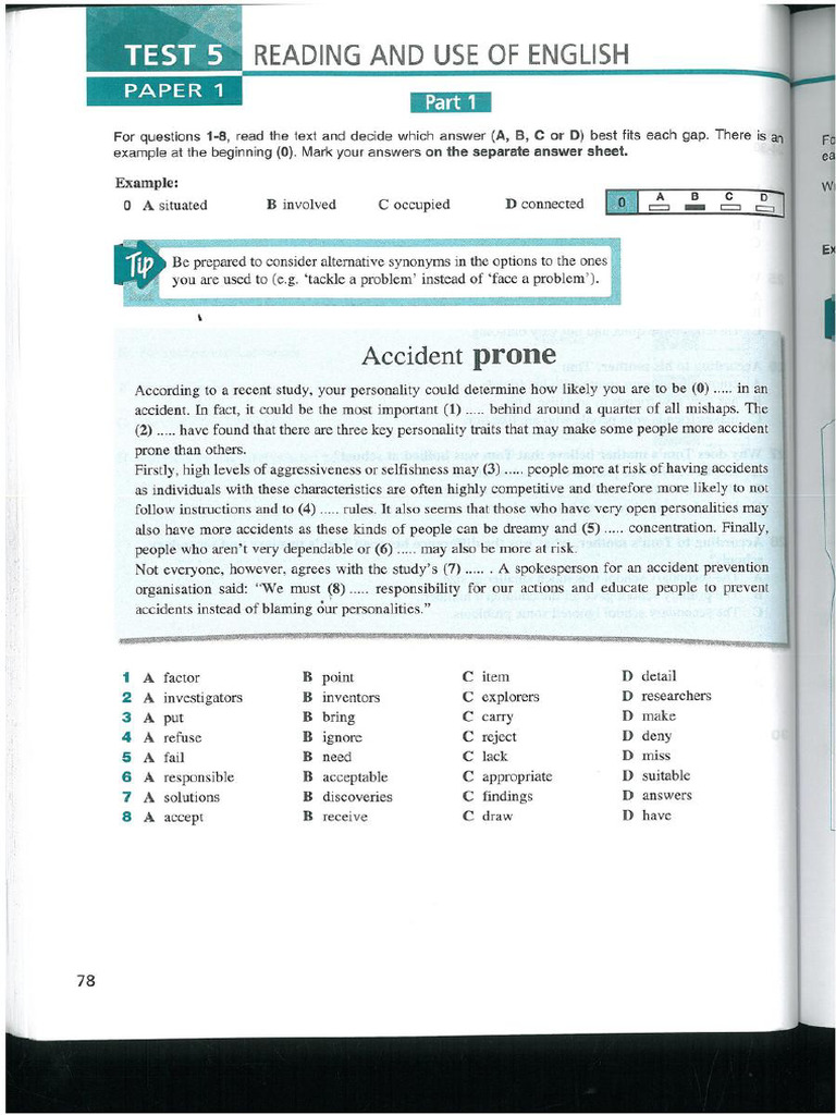 2014 fce-TEST 5 | PDF