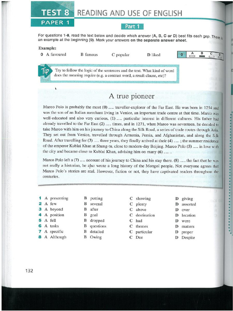 2014 fce-TEST 8 | PDF