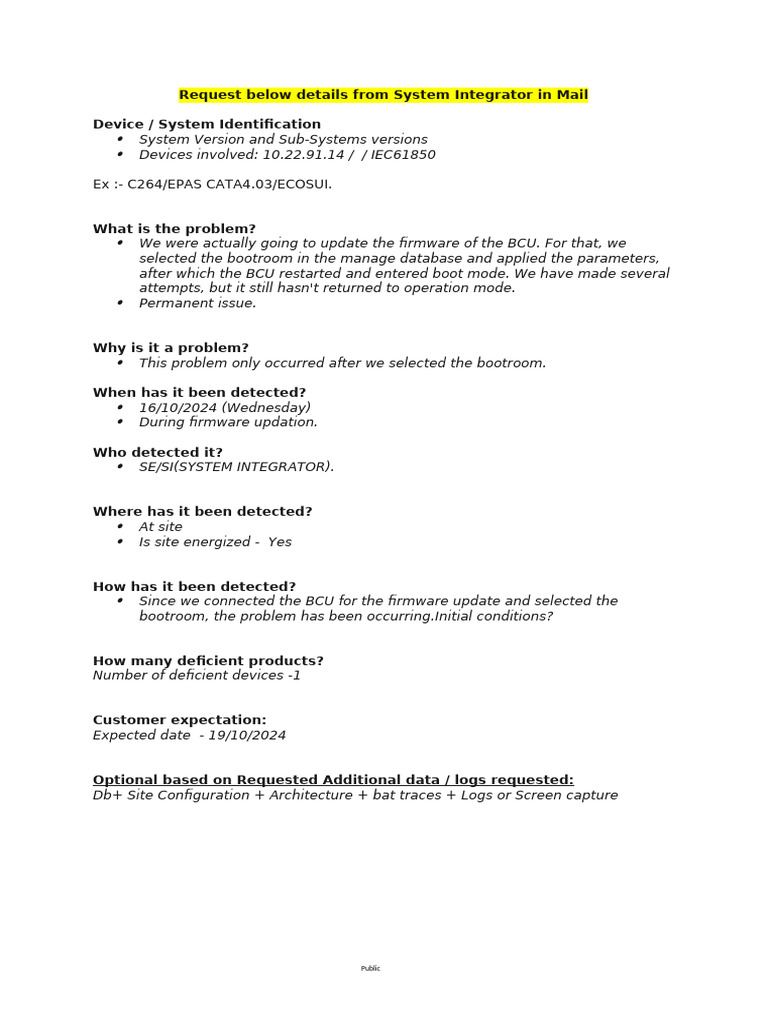 Bfo Case Template | PDF | Computers