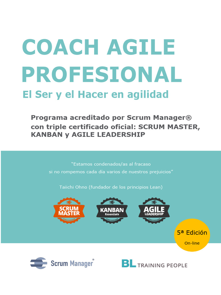 Programa Agile 5aedicion | PDF | Scrum (desarrollo de software ...
