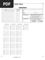 150 Question OMR Answer Sheet Template | PDF | Writing Implements ...