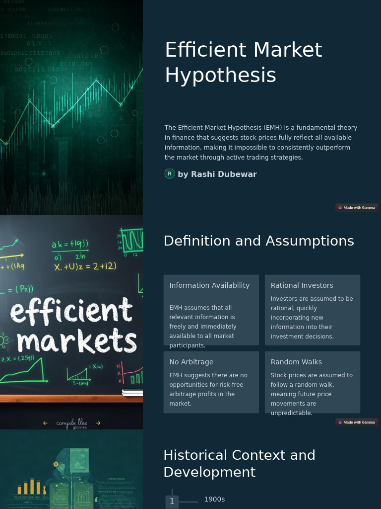 04 Efficient Market Hypothesis | PDF | Efficient Market Hypothesis ...