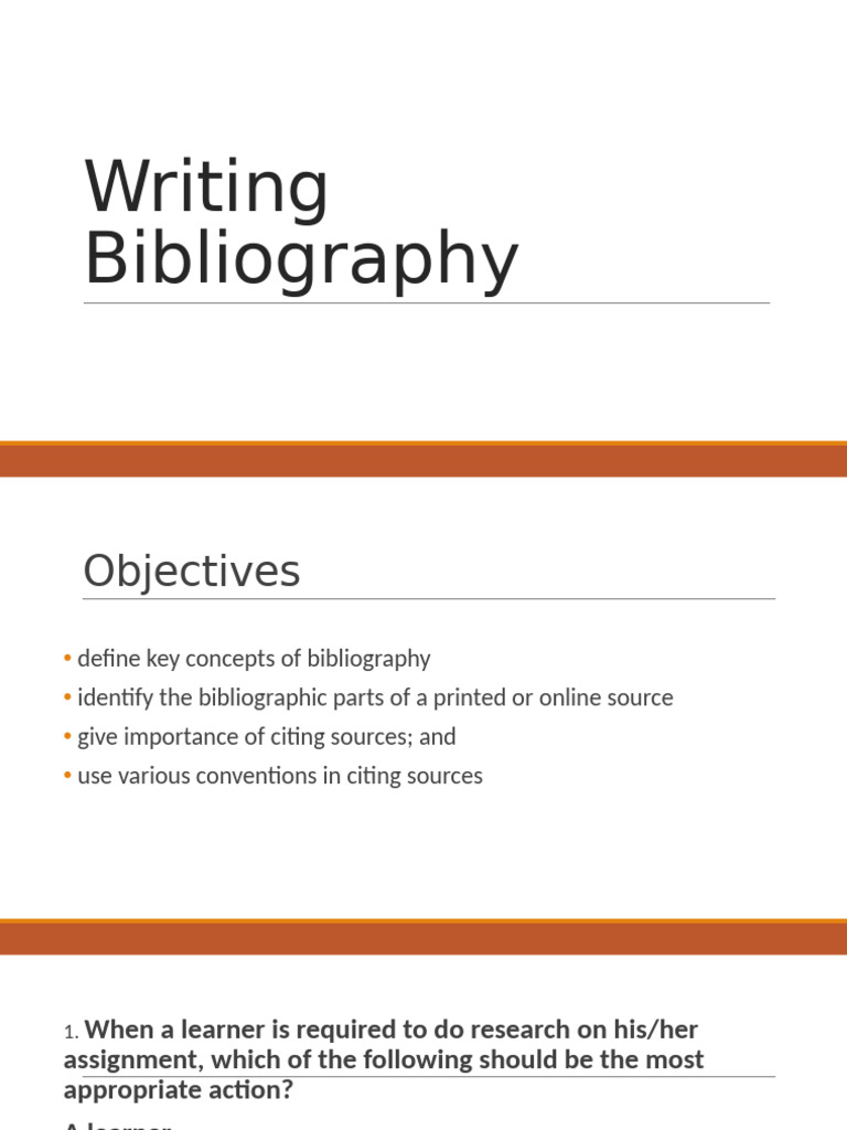 Writingbibliography 221002125933 9250551e | PDF | Bibliography | Books