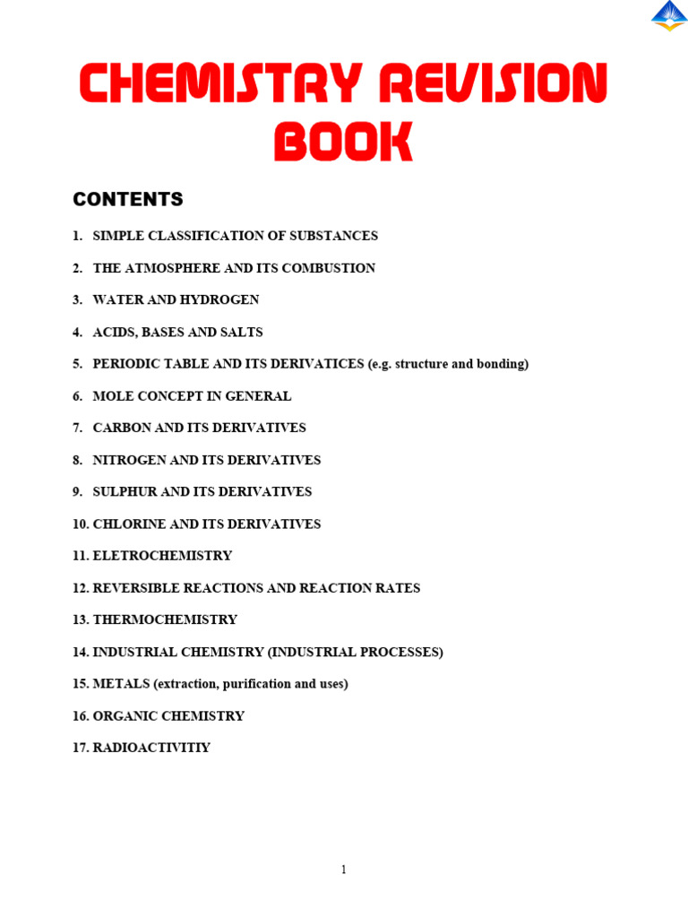 Chemistry Textbook | PDF | Water | Combustion