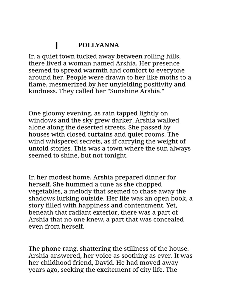 Pollyanna | PDF
