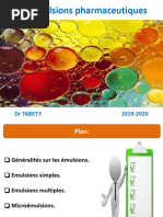Comprendre les Émulsions et leur Formulation | PDF | Émulsion | Tensioactif
