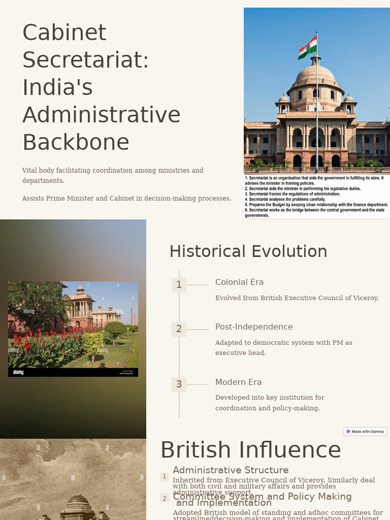 Cabinet Secretariat Indias Administrative Backbone | PDF | Governance ...