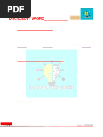 Microsoft Word Quiz and Answers | PDF | Computer Keyboard | Microsoft Word