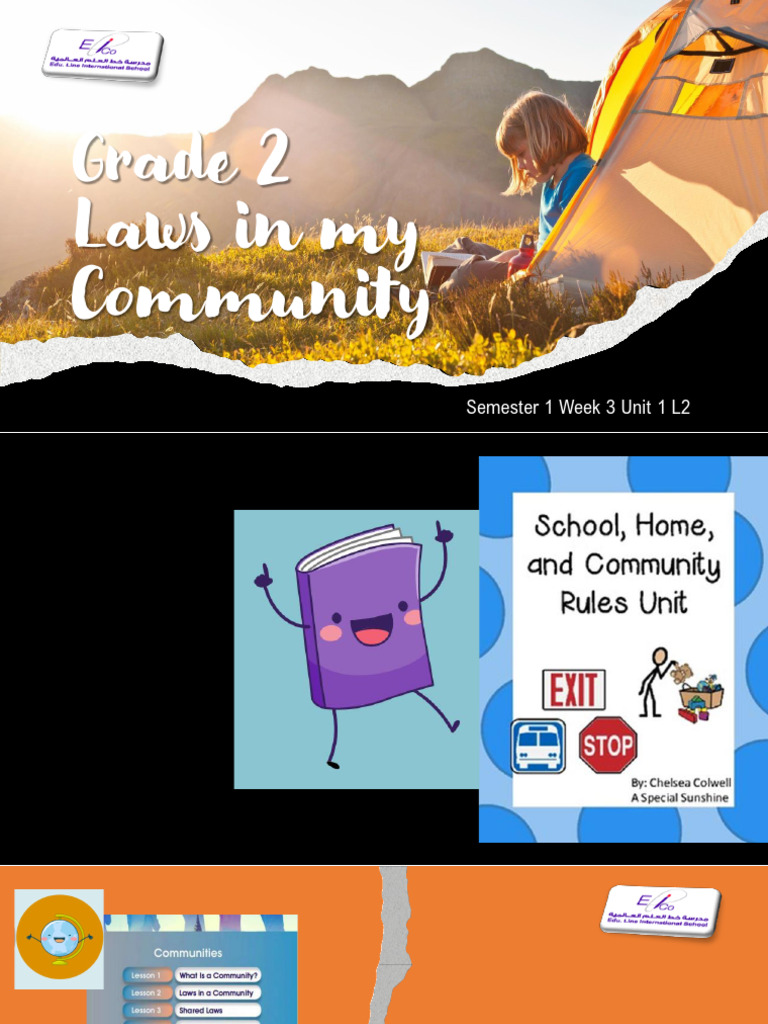 W3 L2 Laws in My Community | PDF | Art