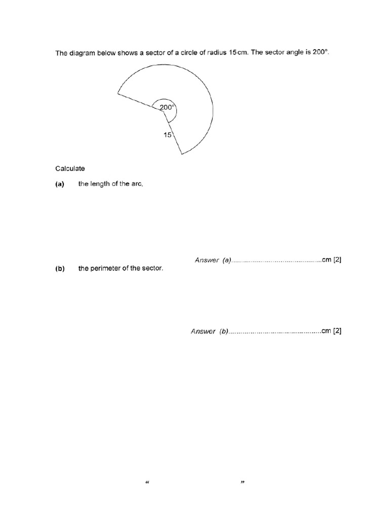 Core Maths Mensuration Pdf
