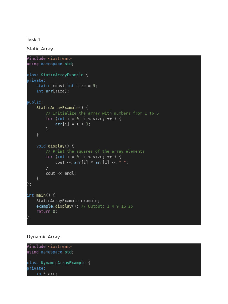 Lab 07 solutions | PDF | Namespace | Computer Programming