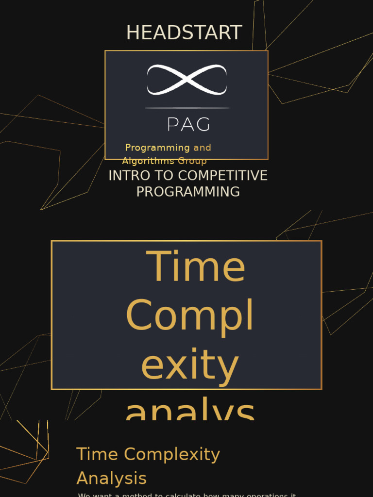 Lecture-1-Prefix SumsBit ManipulationTime Complexity | PDF | Time Complexity | Algorithms