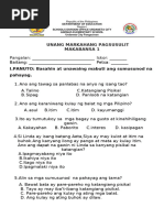 MAKABANSA WORKSHEET Week 3 | PDF