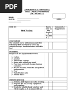 Cy-TB Skin Test SOP for TB Detection | PDF | Tuberculosis | Injection ...