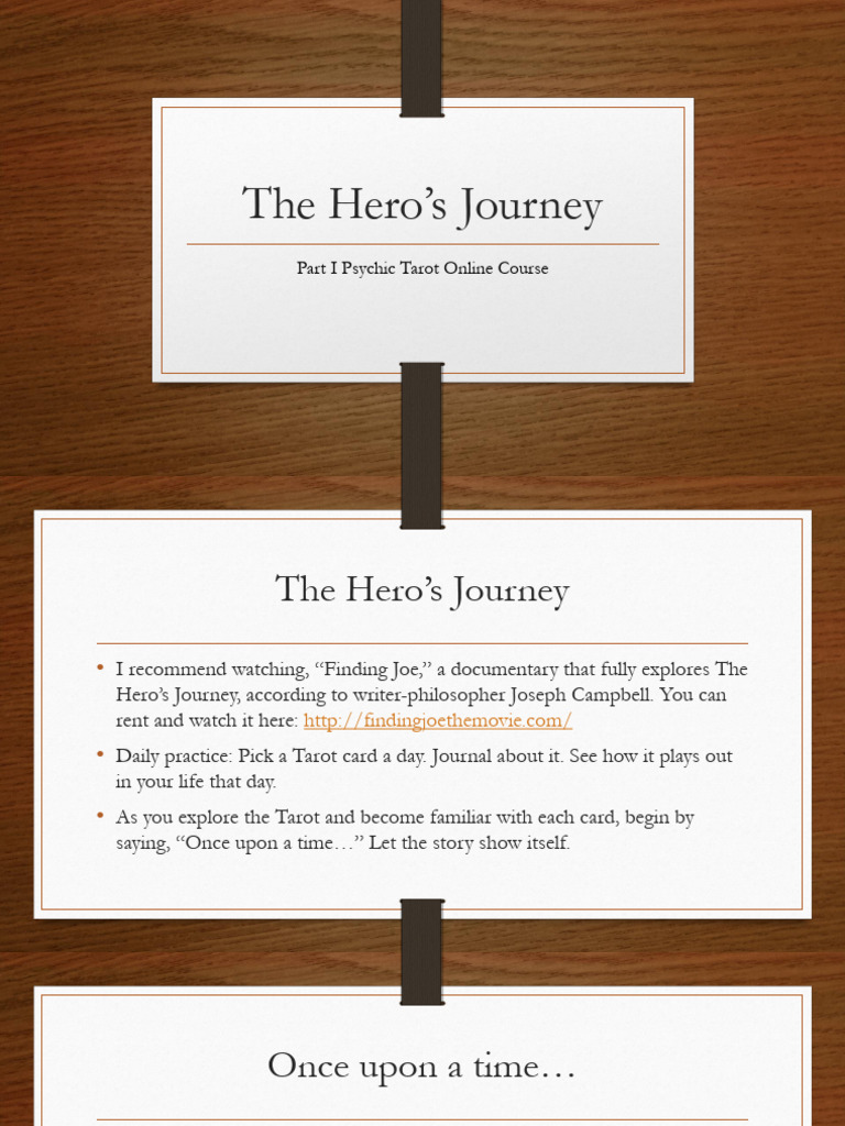 The Heros Journey | PDF