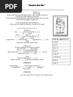 Count On Me Lyrics by Bruno Mars | PDF | Refrain | Song Structure