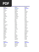 Spelling Bee Word List | PDF