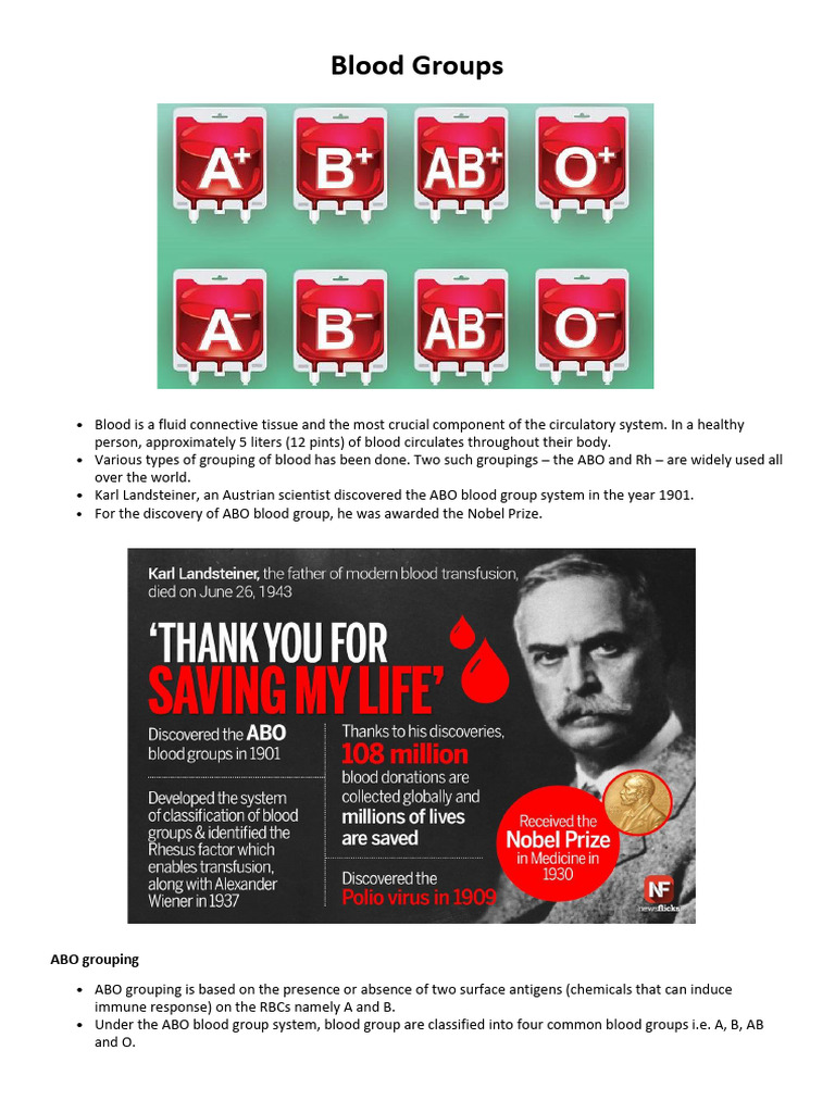 Understanding Blood Groups and Rh Factor | PDF | Blood Type | Antigen