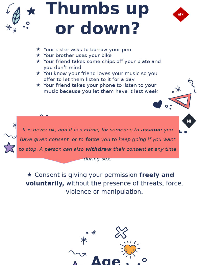 Understanding Consent and Relationships | PDF | Birth Control ...