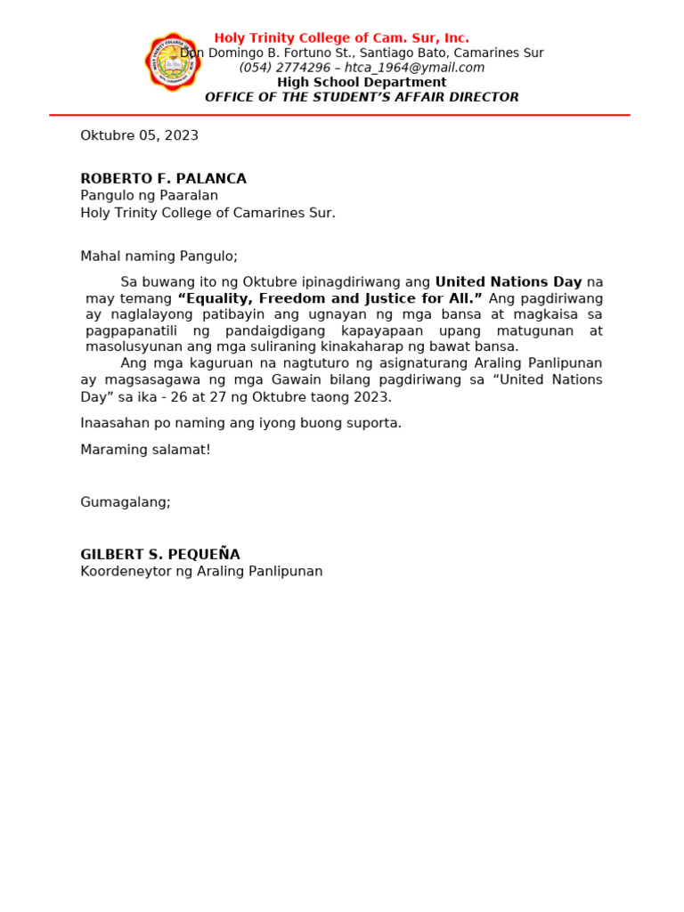 UN-PROPOSAL-2023-2024 | PDF