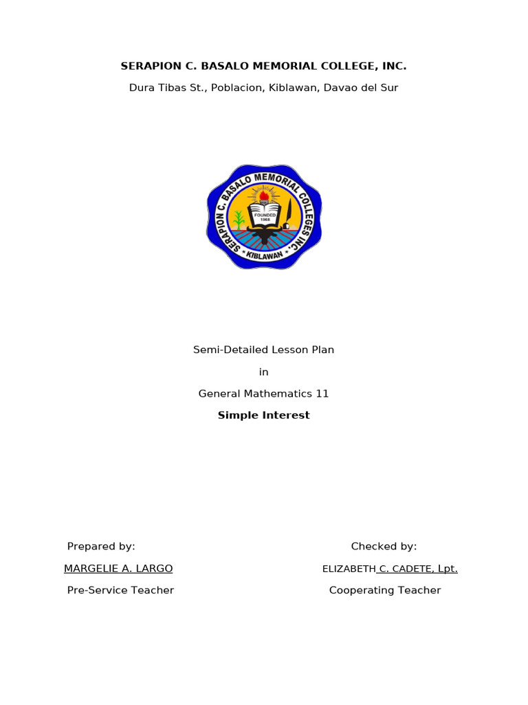 Revised LP | PDF | Percentage | Interest
