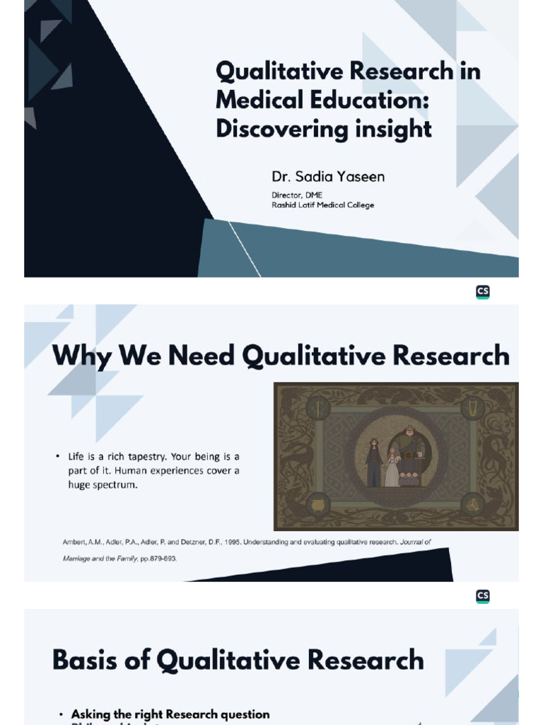 Qualitative Research | PDF