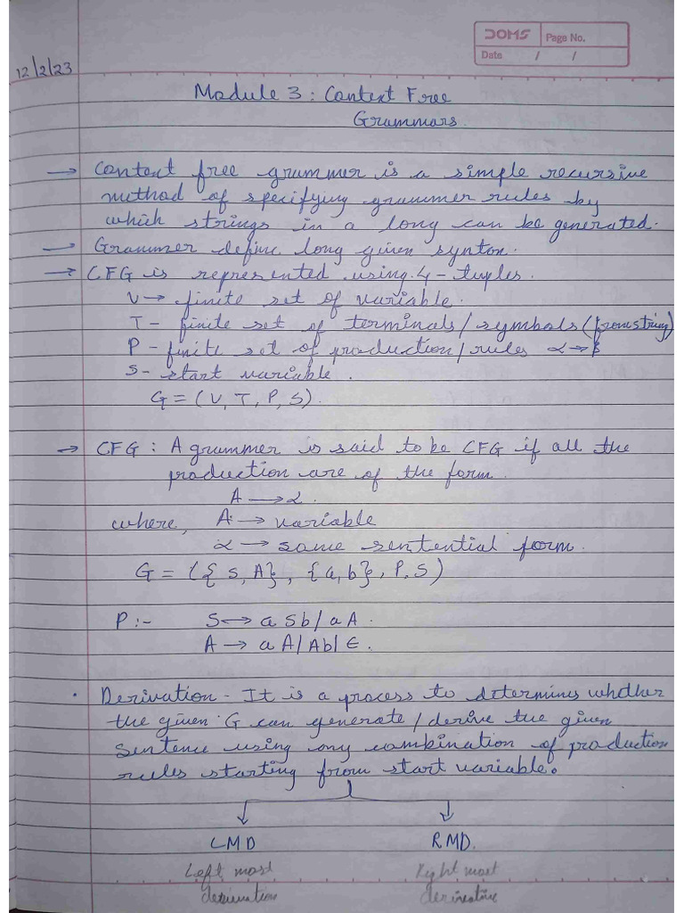 At Module 3 Notes | PDF