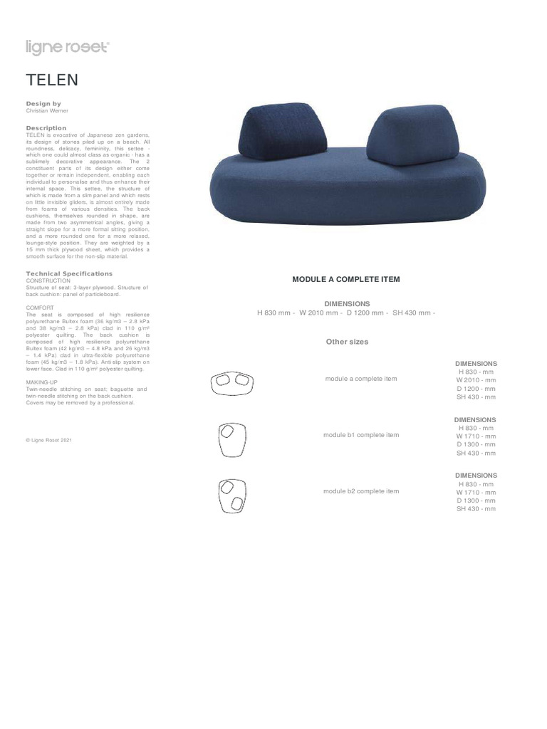 TELEN Settle: Zen-Inspired Design | PDF | Technology & Engineering