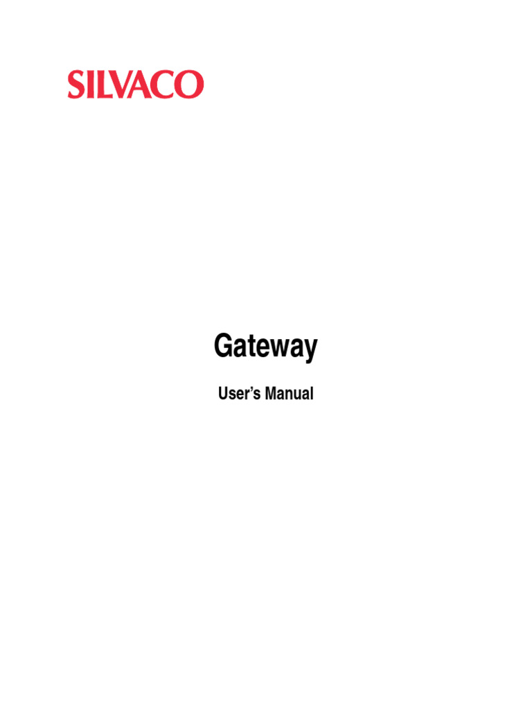 Schematic Gateway User | PDF | Spice | Computing