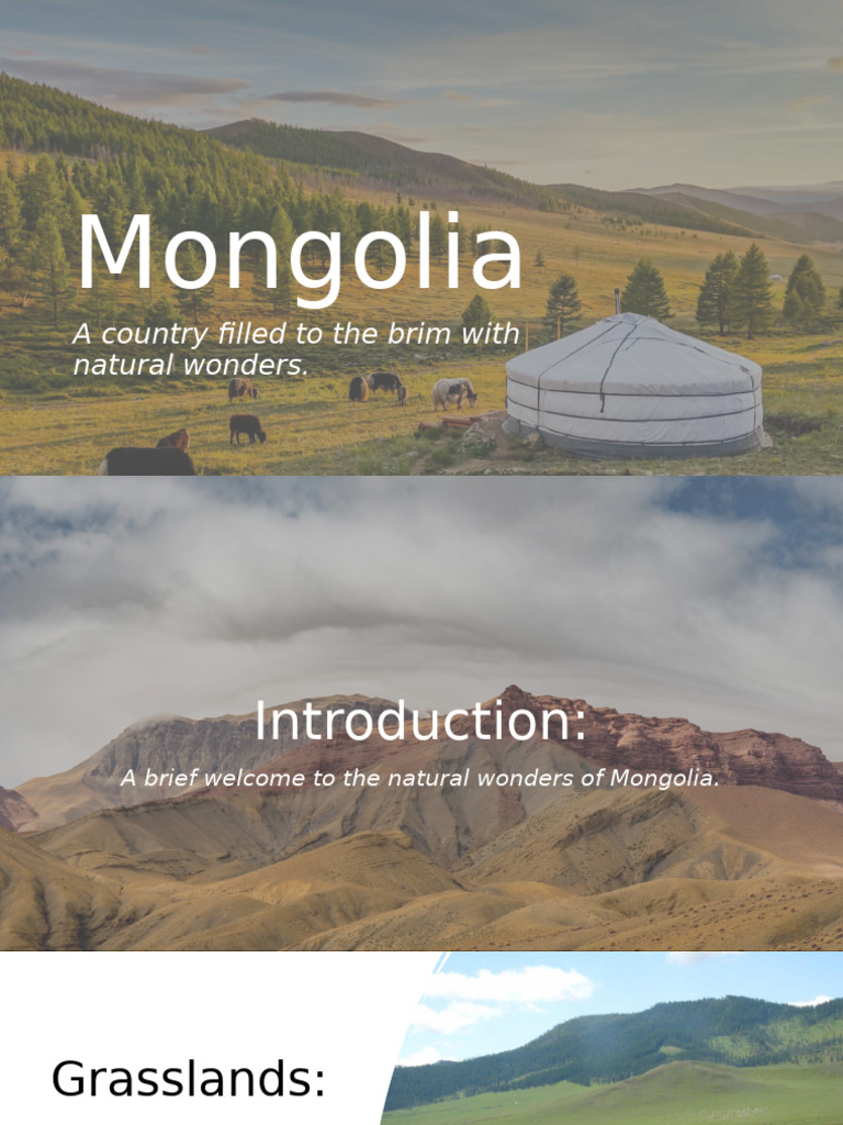 Mongolia Physical Tour | PDF | Science & Mathematics