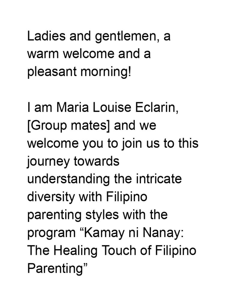 Filipino Parenting Styles Explored | PDF
