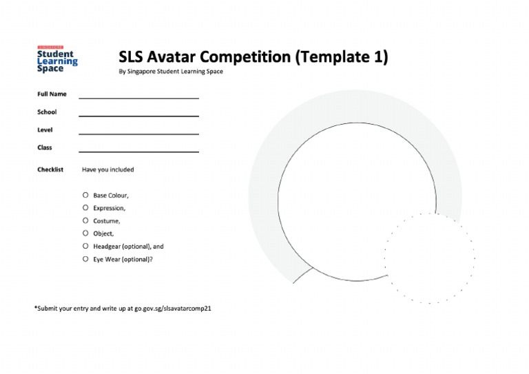 SLS Avatar Competition (Template 1) PDF | PDF