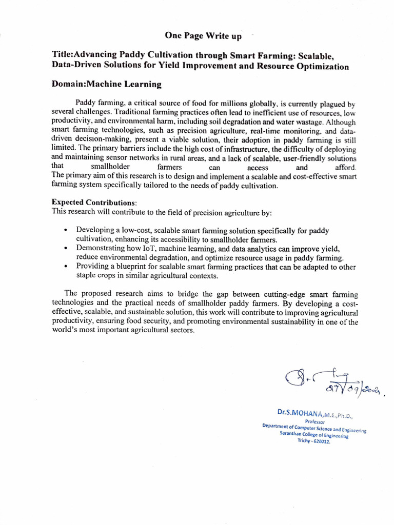 One Page Writeup | PDF