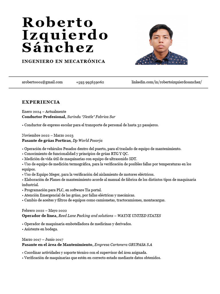 Curriculum | PDF | Ingeniería