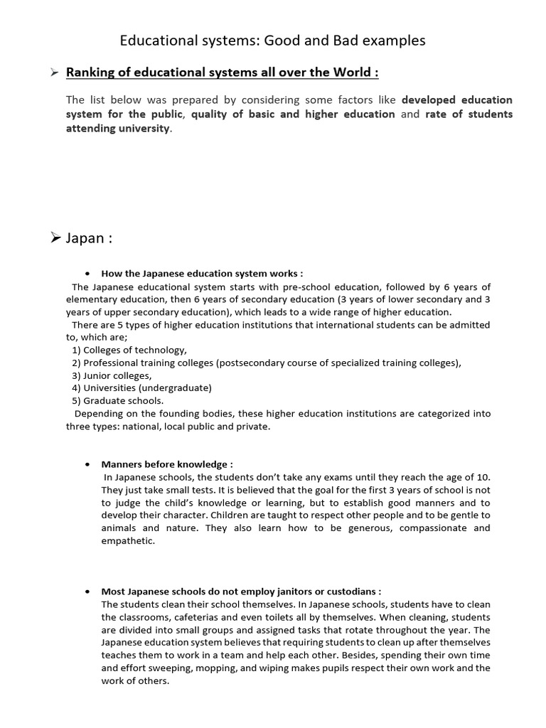 Educational systems | PDF | Schools | Secondary Education