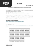 Certificate Criteria For Ioqm 2025 | PDF