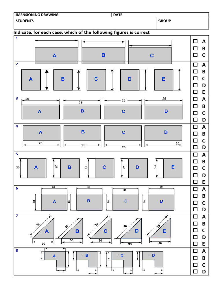 Dimension Drawing | PDF
