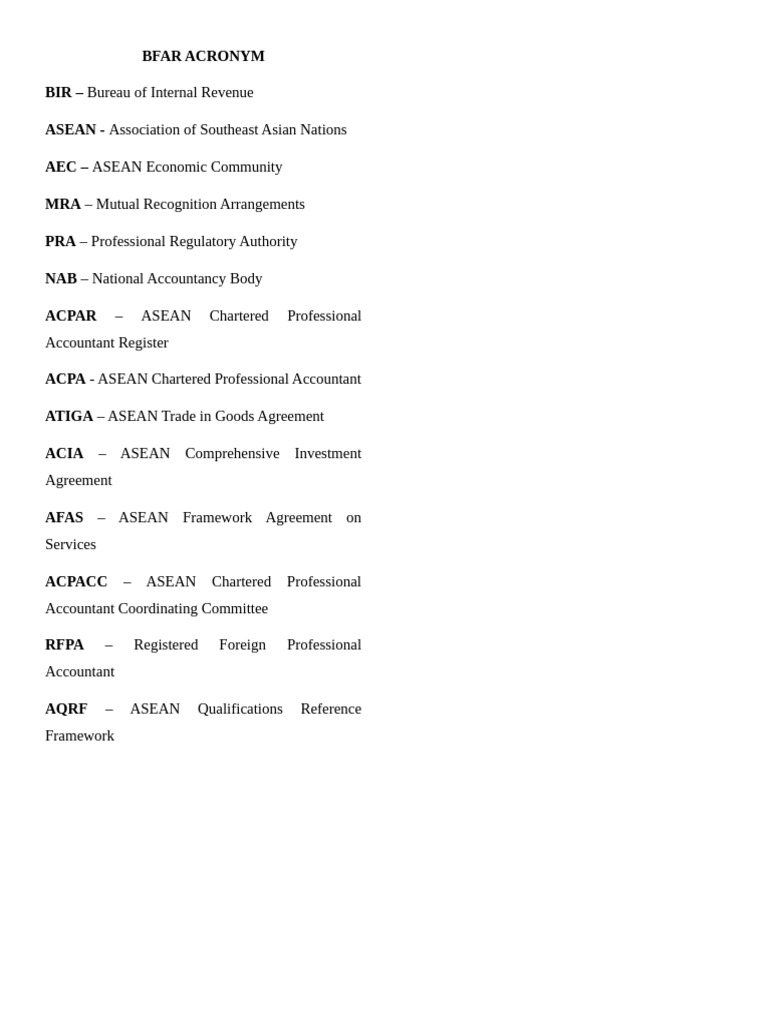 BFAR REVIEWER | PDF | Debits And Credits | Equity (Finance)