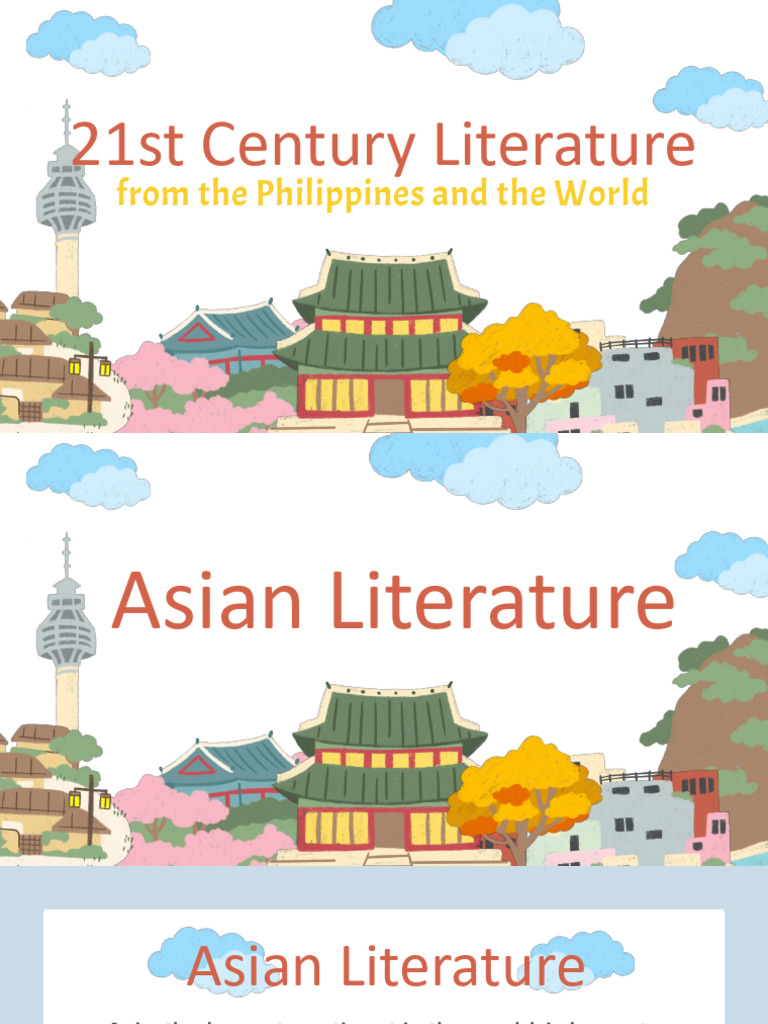 21ST Lit - Q2 - Asian Literature Part 1 | PDF | Analects | Confucianism