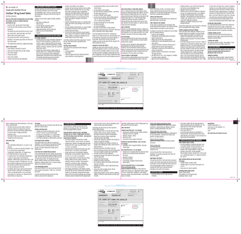 Cataflam REG PIL 9102921 - IE - NURBA - June 2024 | PDF | Nonsteroidal ...