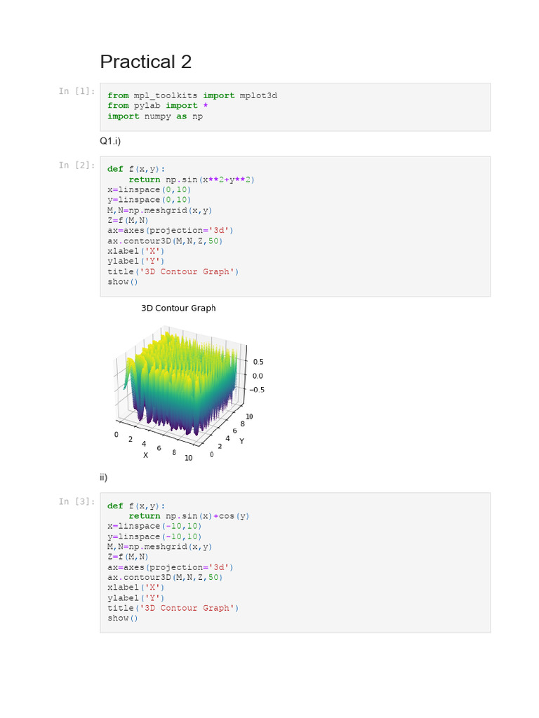 Practical 2 (223321027) | PDF