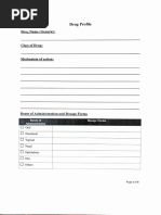 Drug Study Format and Sample | PDF | Epidemiology | Health Sciences