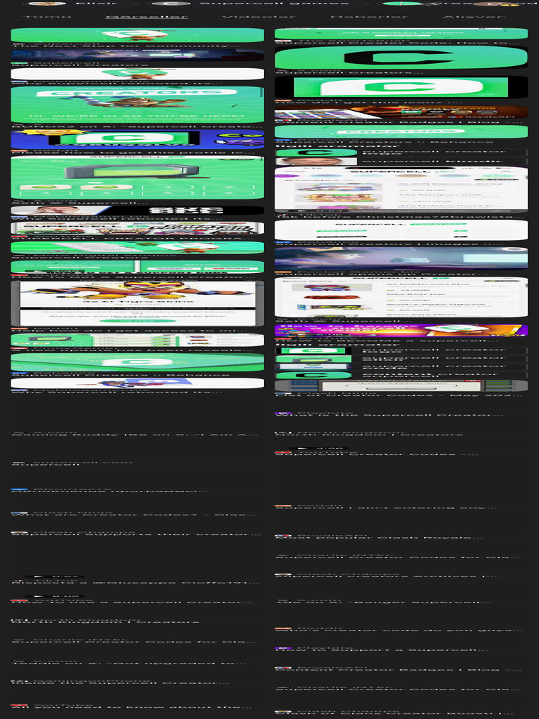 Supercell Creator - Google'Da Ara | PDF | Electronic Games | Video Games