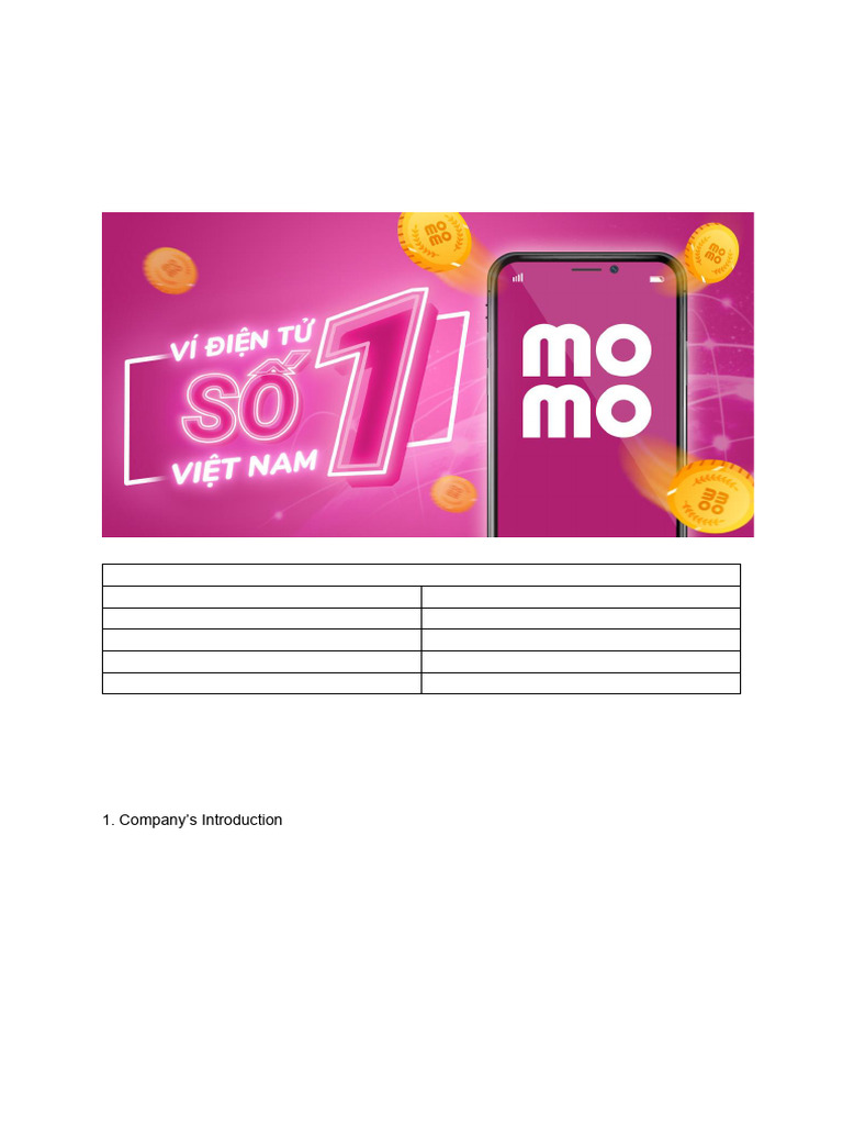 Momo Electronic Wallet Company Analysis | PDF | Computer Security ...